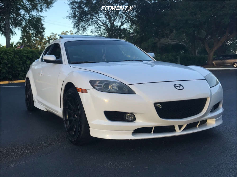 2005 Mazda RX-8 Base with 18x8.5 Konig Dekagram and Federal 225x40 on ...