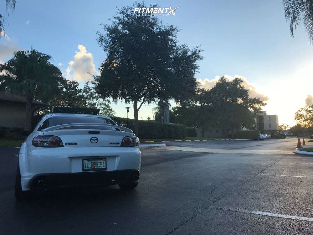 2005 Mazda RX-8 Base with 18x8.5 Konig Dekagram and Federal 225x40 on ...