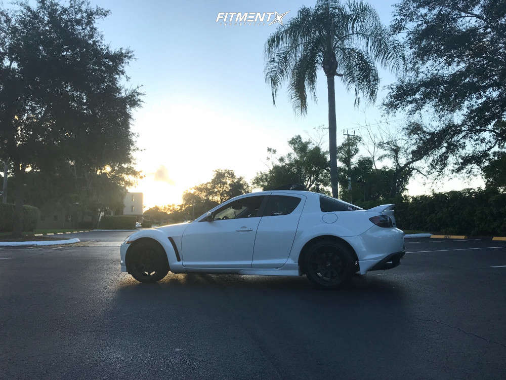 2005 Mazda RX-8 Base with 18x8.5 Konig Dekagram and Federal 225x40 on ...