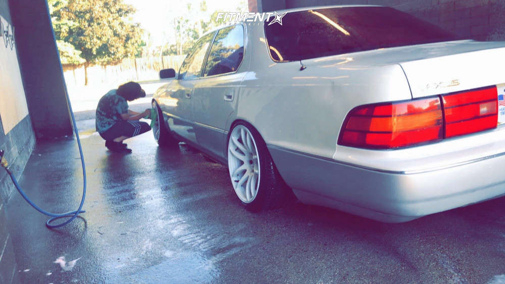 1994 Lexus LS400 Base with 18x10.5 ESR Sr08 and Ironman 275x35 on ...