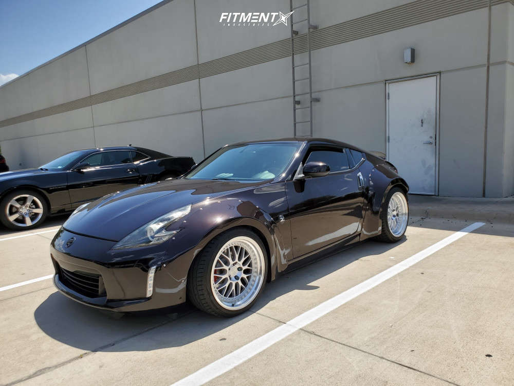 2013 Nissan 370Z Touring with 19x10.5 ESR Sr01 and Achilles 255x35 on ...
