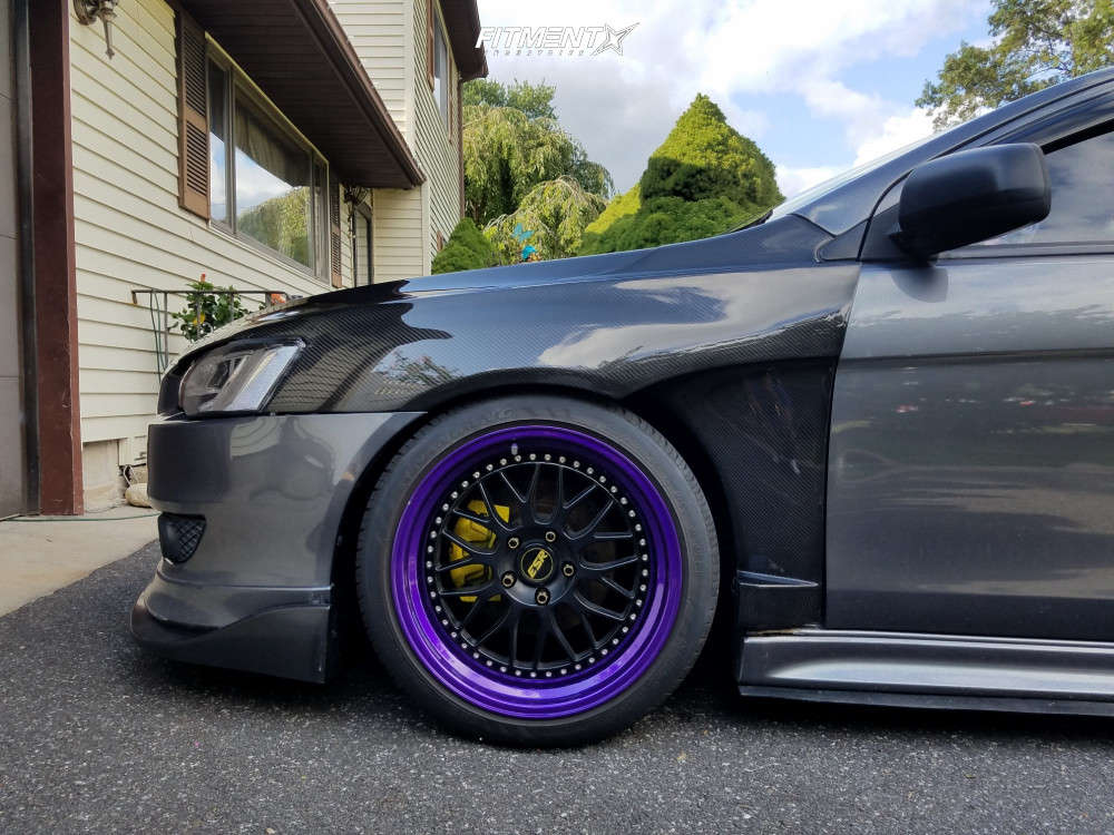 2008 Mitsubishi Lancer GTS with 18x9.5 ESR Sr01 and Nankang 235x40 on ...