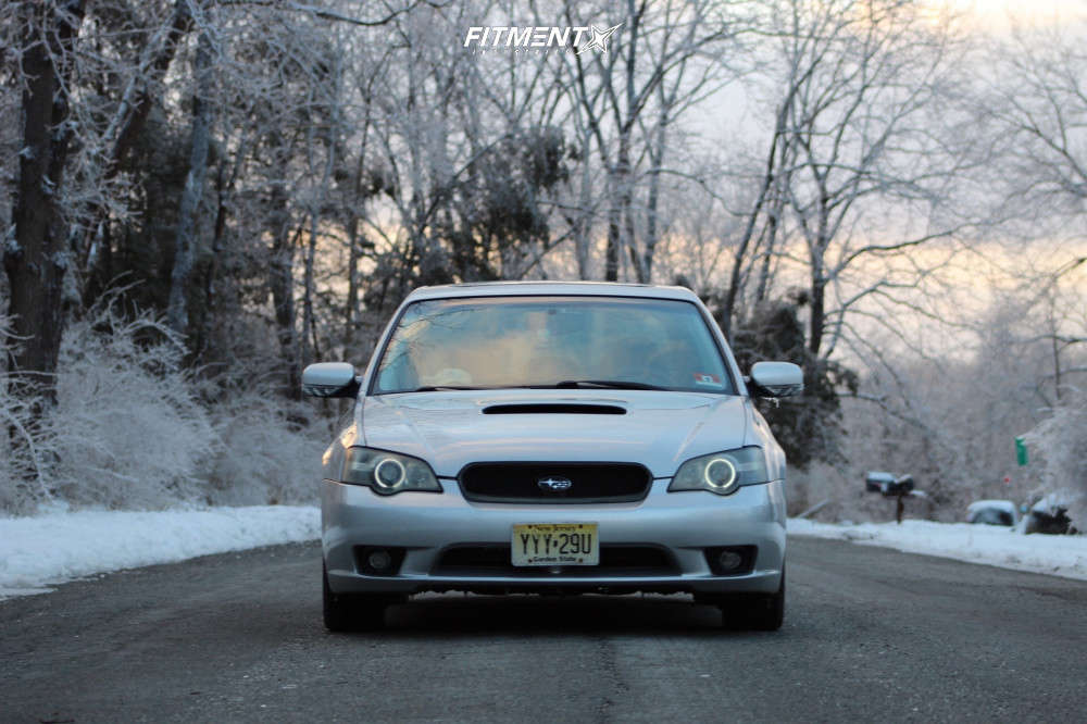 2005 Subaru Legacy GT Limited with 18x8 Prodrive PFF7 and Kumho 225x40 ...