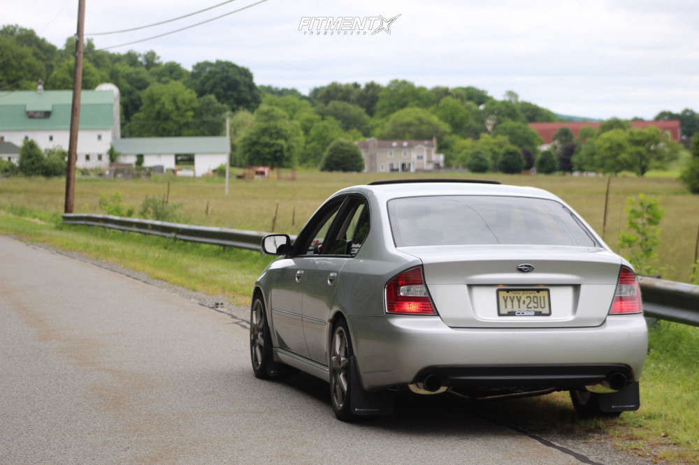 2005 Subaru Legacy GT Limited with 18x8 Prodrive PFF7 and Kumho 225x40 ...