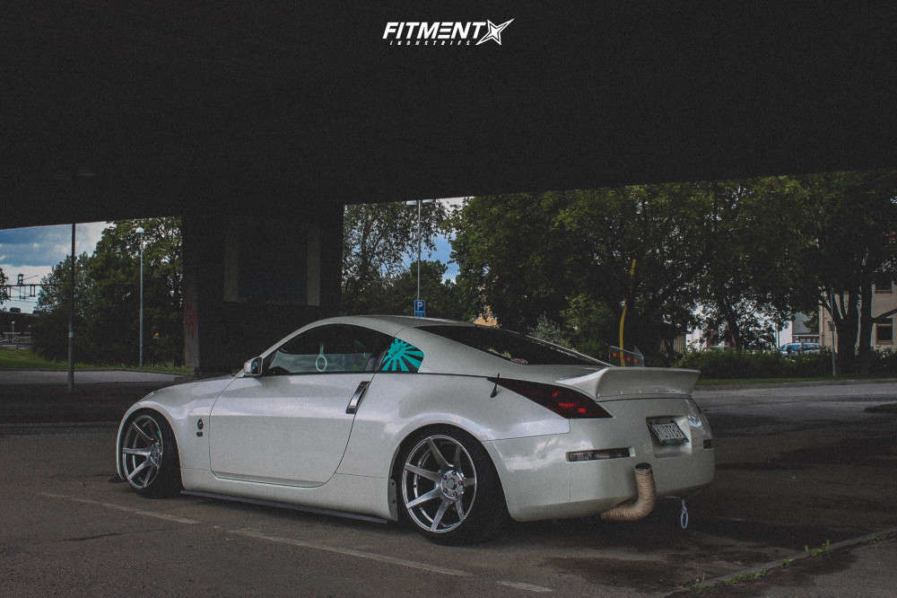 2003 Nissan 350Z Enthusiast with 18x10.5 7Twenty Style 55 and Rotalla ...