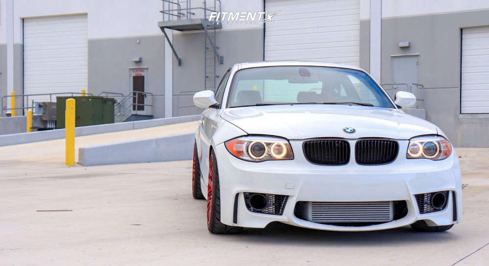 2013 BMW 135i Base with 18x8.5 ESR Sr12 and Federal 235x35 on Coilovers ...