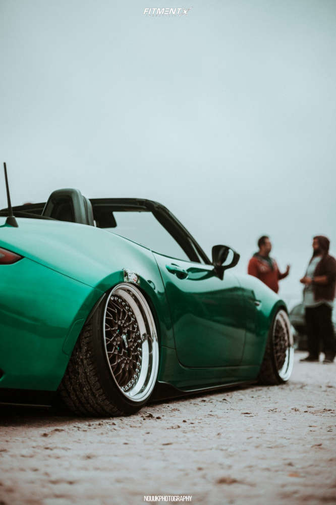 2016 Mazda MX-5 Miata Sport with 17x8 BBS Ra and Hankook 205x40 on Air ...