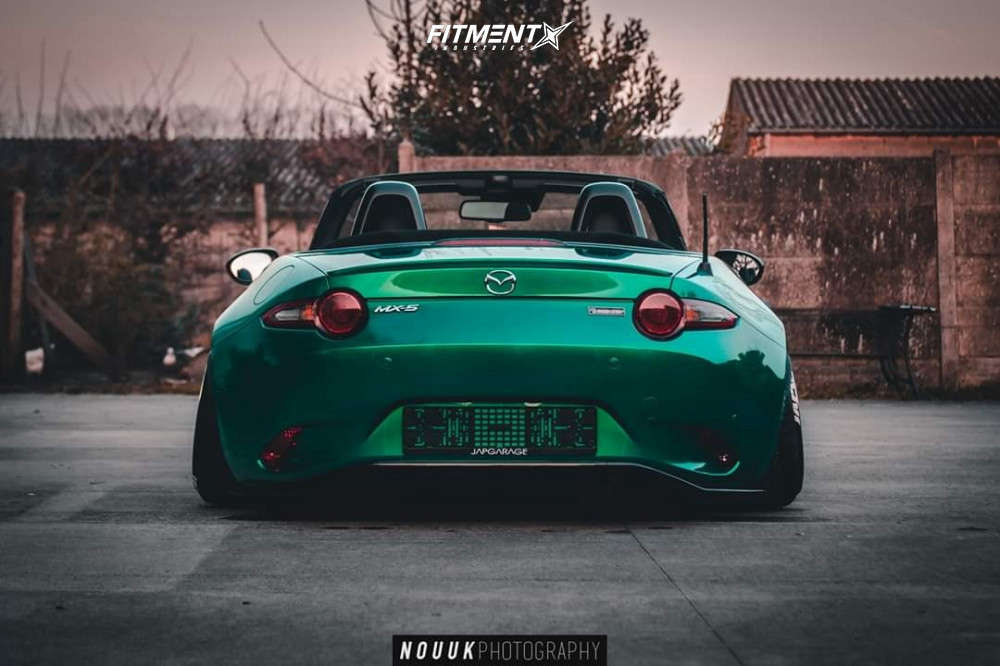 2016 Mazda MX-5 Miata Sport with 17x8 BBS Ra and Hankook 205x40 on Air ...