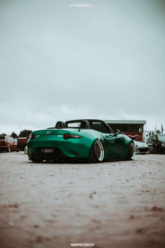2016 Mazda MX-5 Miata Sport with 17x8 BBS Ra and Hankook 205x40 on Air ...