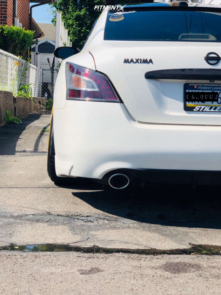 2012 Nissan Maxima SV with 19x9.5 Zedd Slt and Hankook 255x35 on Air ...