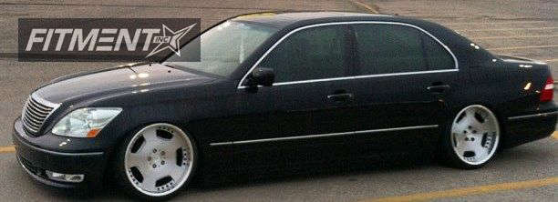 2004 Lexus LS430 Base with 19x9 Leon Hardiritt Ritters and Federal ...