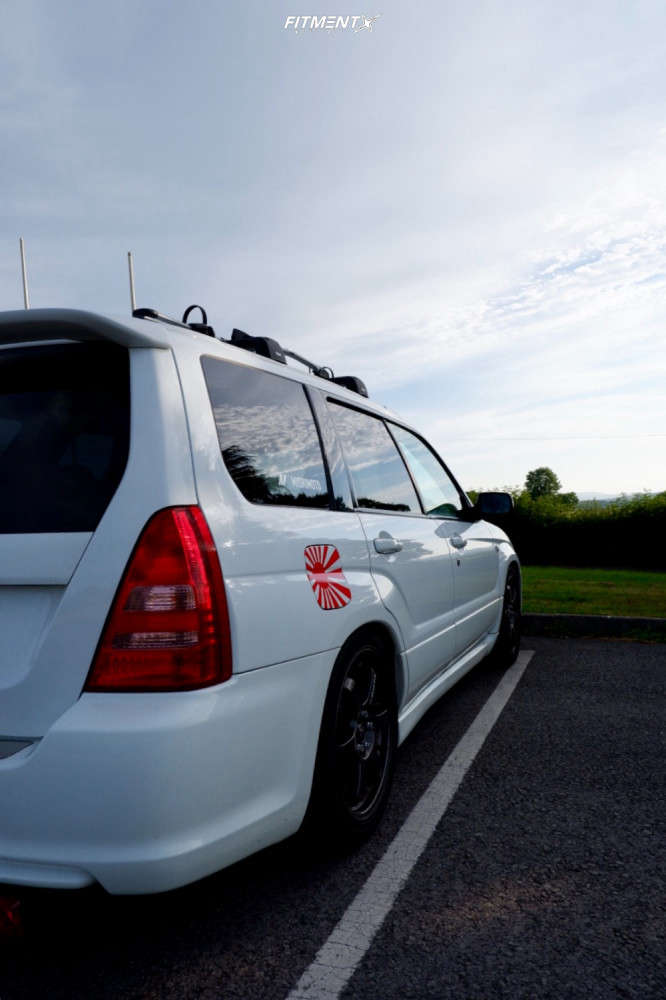 2004 Subaru Forester XS with 17x7.5 Rota Grid and Bridgestone 225x45 on ...