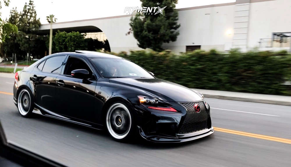 2015 Lexus IS250 F Sport with 19x8.5 BBS Lmr and Achilles 235x35 on ...