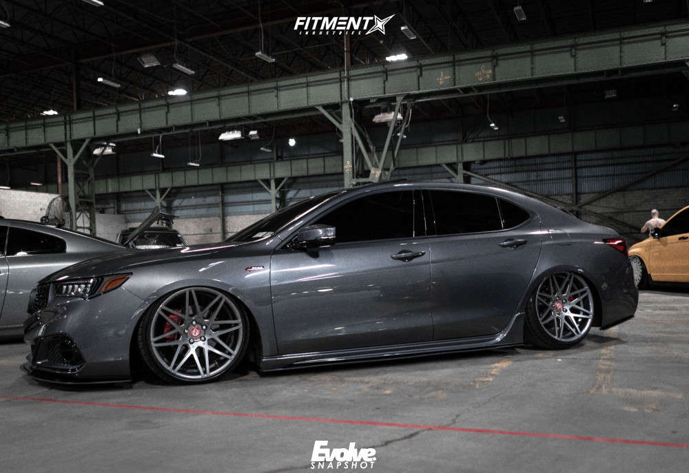 2019 Acura TLX A-Spec with 20x10.5 VIP Modular Vrc13 and Lexani 235x35 ...