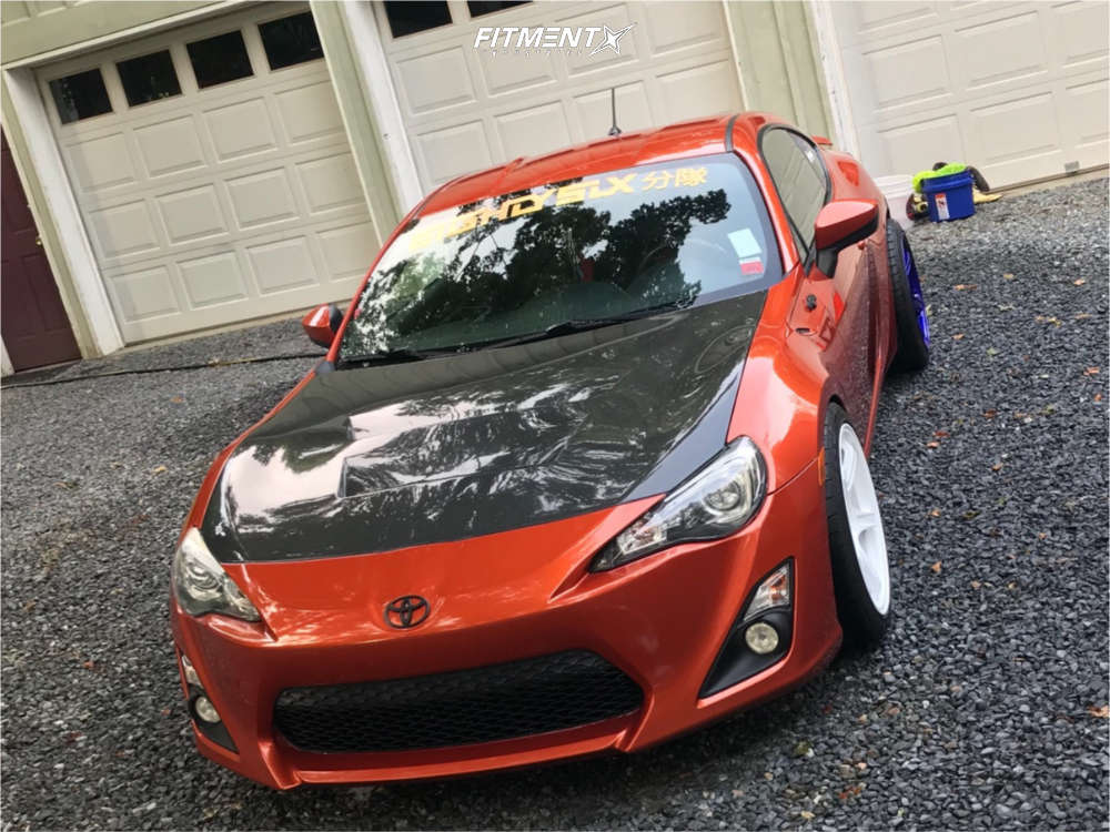 2013 Scion FR-S Base with 18x9.5 SSR GTX-03 and Nitto 255x35 on ...