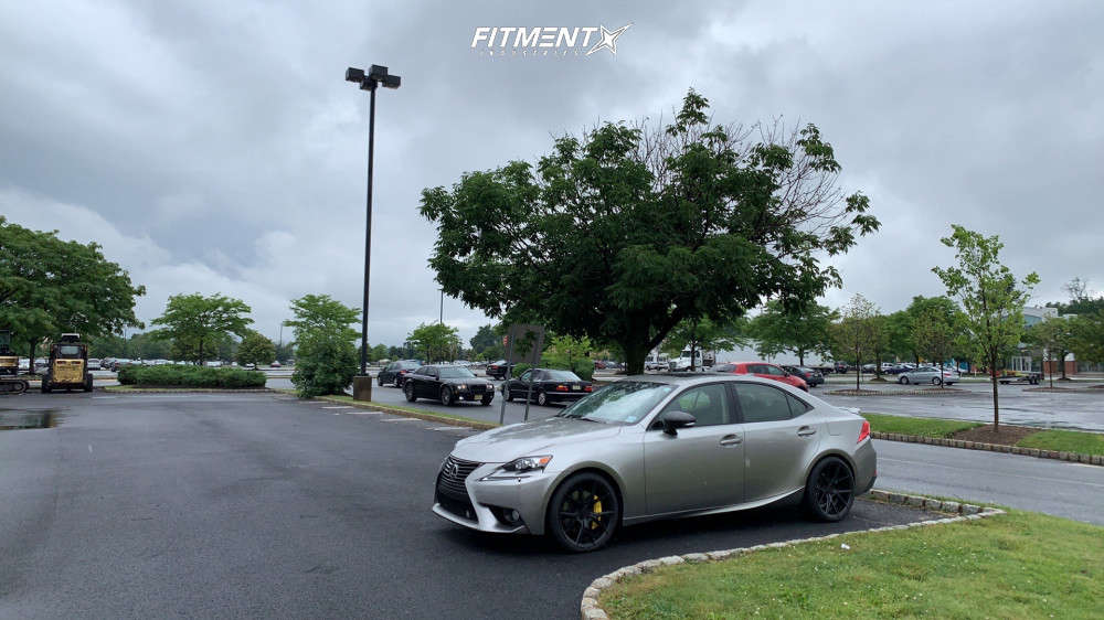 2014 Lexus IS250 Base with 19x8.5 Verde Axis and Continental 235x35 on ...