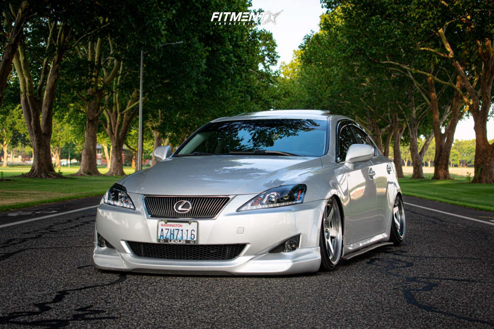 2007 Lexus IS350 Base with 19x10.5 Varrstoen Es2 and Lexani 235x45 on ...