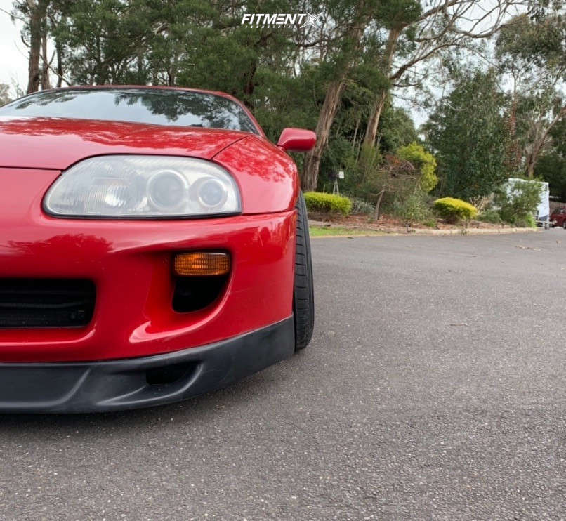 1993 Toyota Supra Base with 18x9 Work Xd9 and Achilles 225x35 on ...