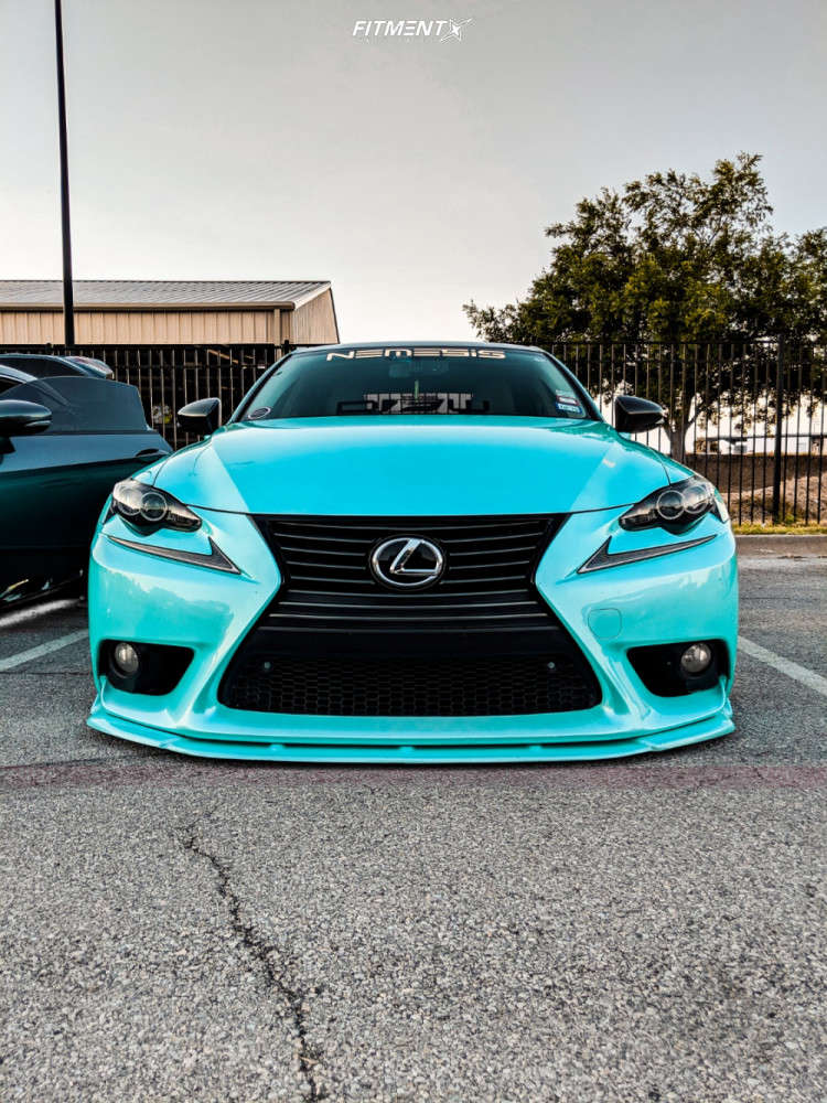 2014 Lexus IS250 Base with 19x8.5 Vossen Cvt and Continental 235x35 on ...