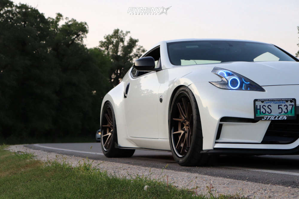 2010 Nissan 370Z Touring with 20x9 Ferrada FR2 and Nitto 275x35 on ...