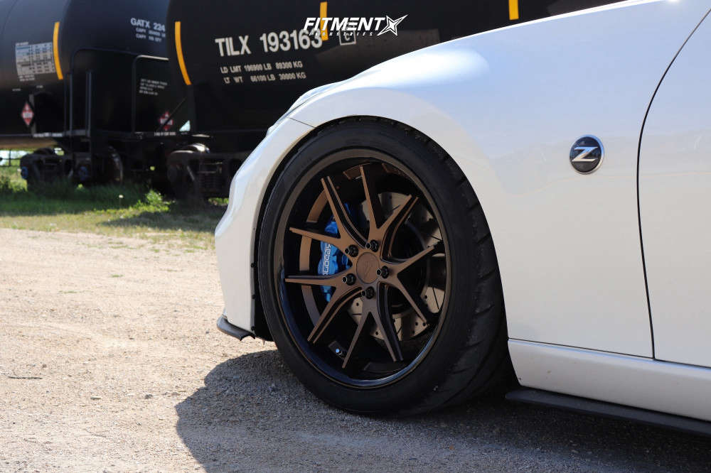 2010 Nissan 370Z Touring with 20x9 Ferrada FR2 and Nitto 275x35 on ...