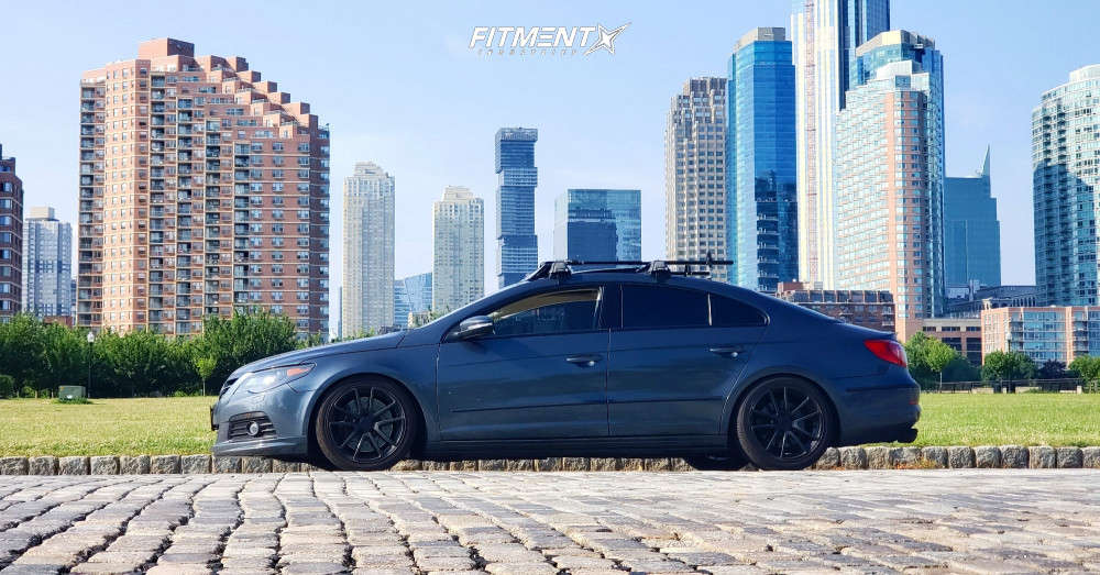 2010 Volkswagen CC VR6 4Motion with 18x8.5 Rotiform Spf and Yokohama ...