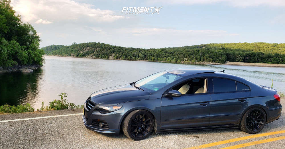 2010 Volkswagen CC VR6 4Motion with 18x8.5 Rotiform Spf and Yokohama ...