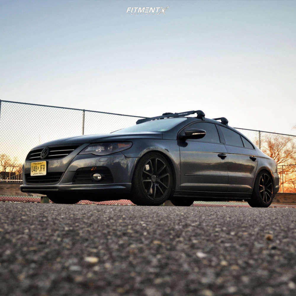 2010 Volkswagen CC VR6 4Motion with 18x8.5 Rotiform Spf and Yokohama ...