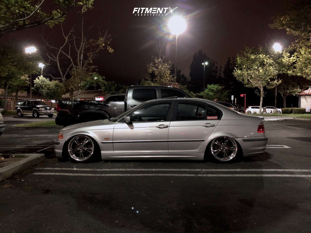 1999 BMW 323i Base with 18x8 Weds Cerberus Ii and Hankook 205x40 on ...