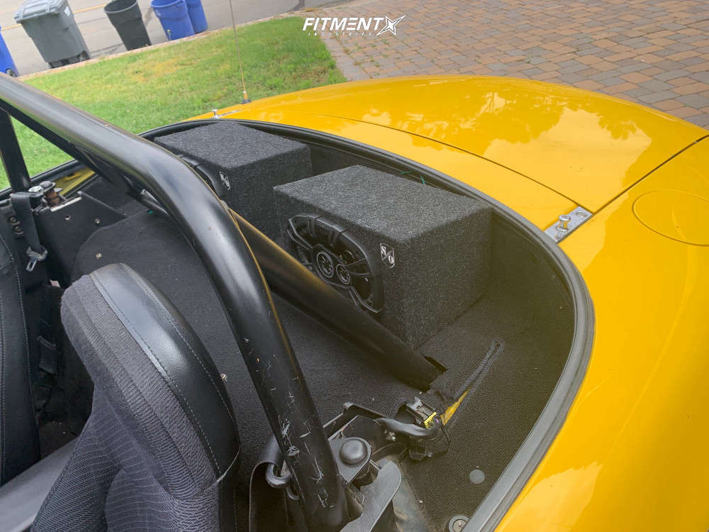 1992 Mazda MX-5 Miata Base with 15x7 949 Racing 6UL and Kumho 205x50 on ...