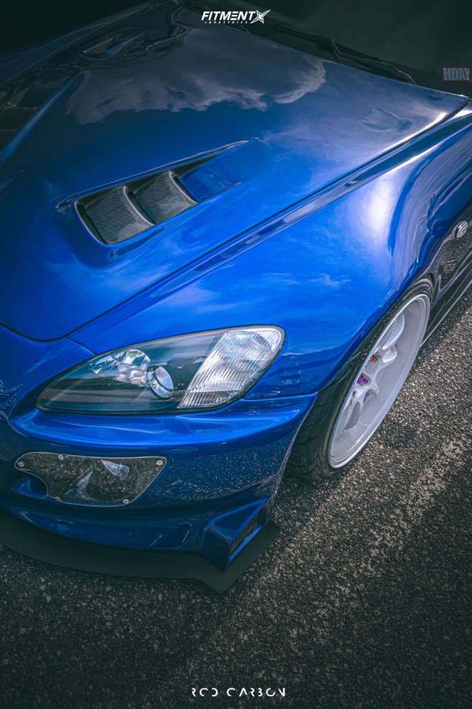 2004 Honda S2000 Base with 18x9 Work D9r and Federal 225x35 on Air ...