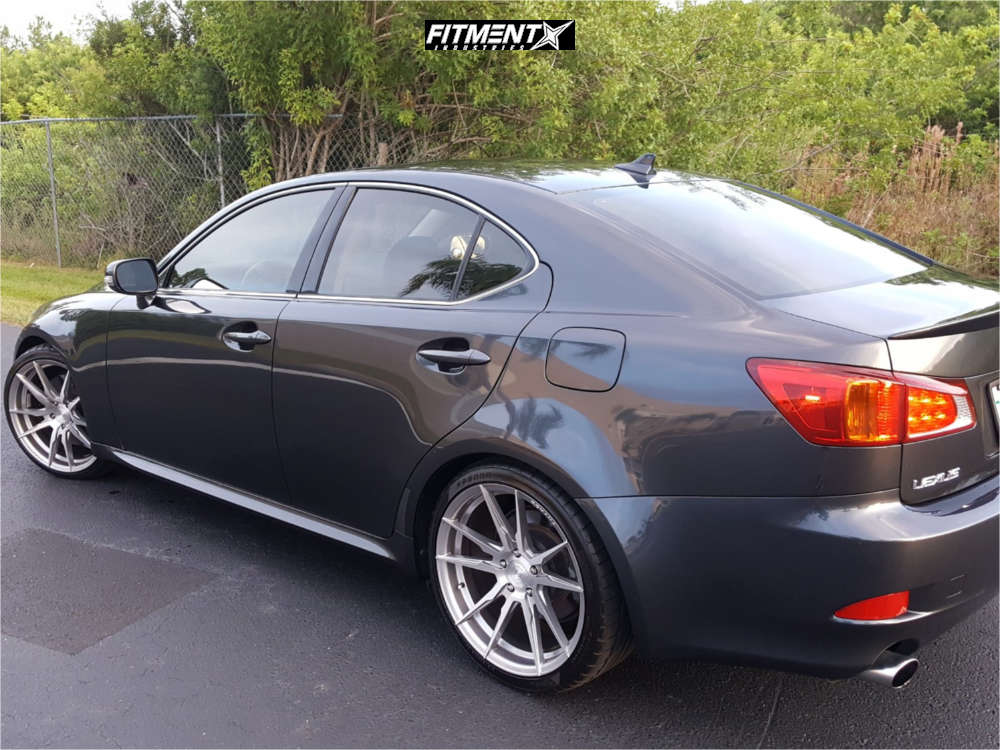 2010 Lexus IS350 Base with 19x8.5 Rohana RF2 and Ohtsu 225x35 on ...