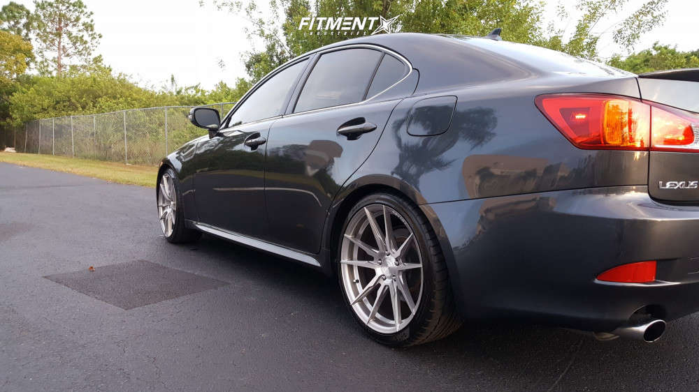 2010 Lexus IS350 Base with 19x8.5 Rohana RF2 and Ohtsu 225x35 on ...