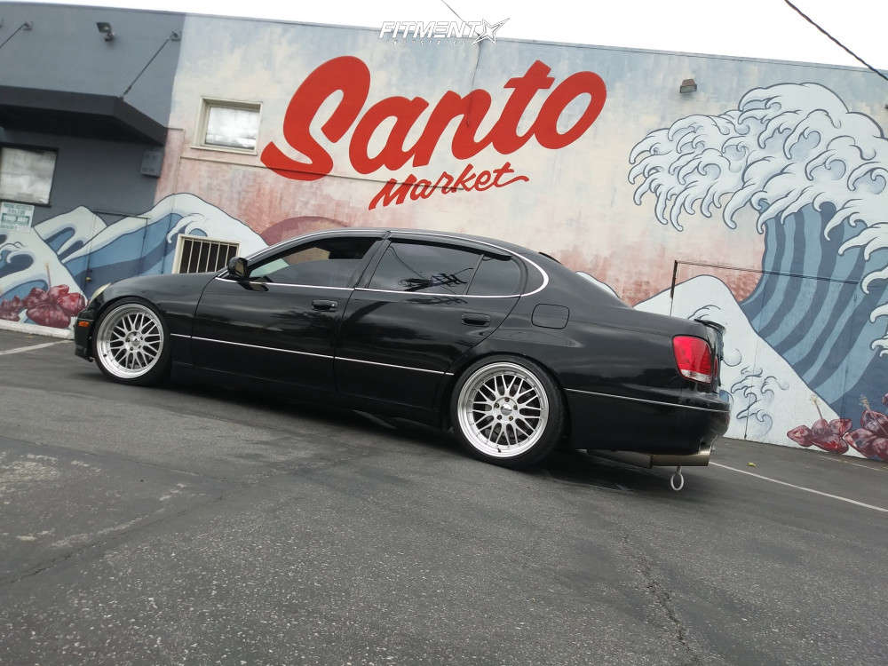 2001 Lexus GS430 Base with 19x9.5 Lenia Corse Sdm and Yokohama 245x35 ...