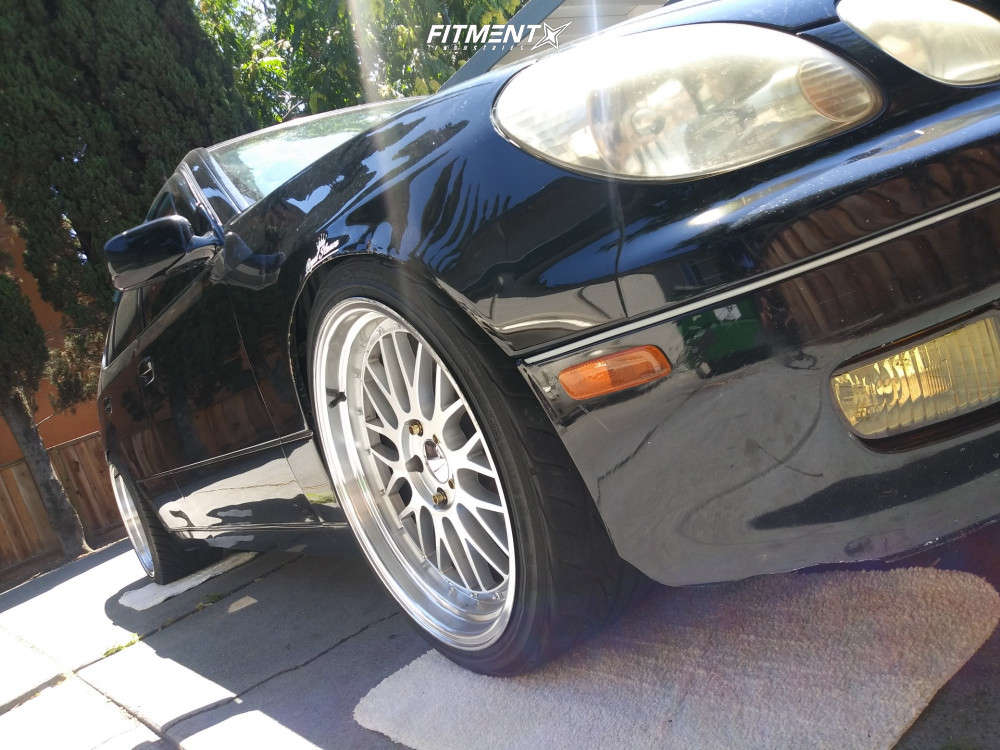 2001 Lexus GS430 Base with 19x9.5 Lenia Corse Sdm and Yokohama 245x35 ...