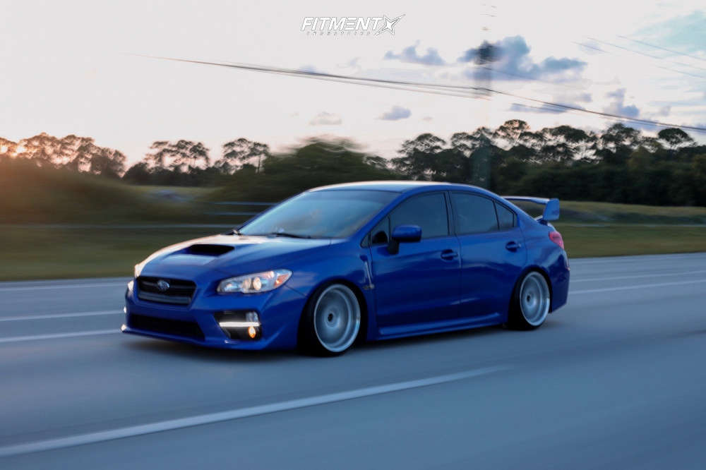2017 Subaru WRX Base with 18x9.5 Aodhan DS02 and Nankang 225x35 on ...