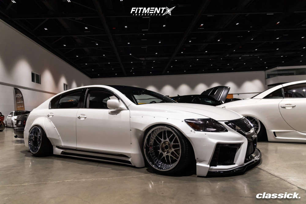 2010 Lexus GS350 Base with 19x12.5 Work Racing Hart C2 and Accelera ...