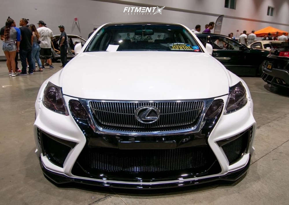 2010 Lexus GS350 Base with 19x12.5 Work Racing Hart C2 and Accelera ...