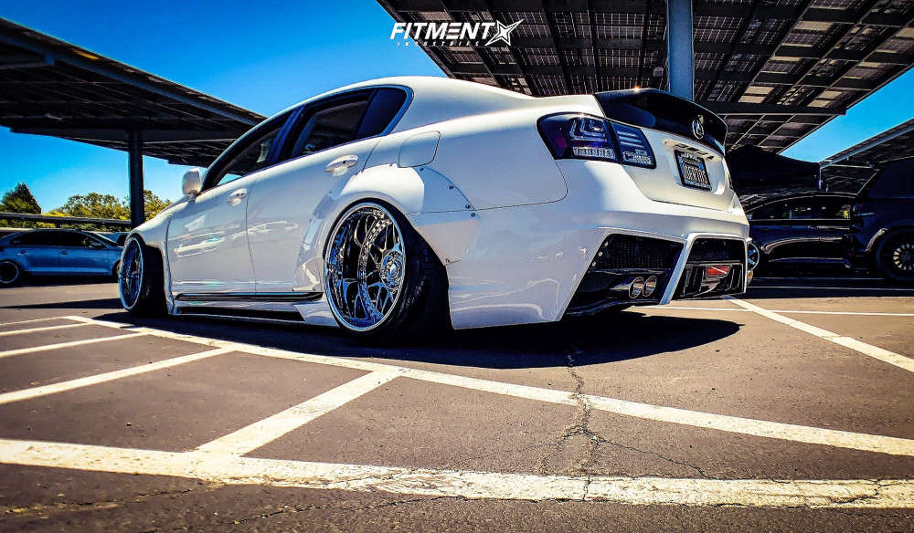 2010 Lexus GS350 Base with 19x12.5 Work Racing Hart C2 and Accelera ...