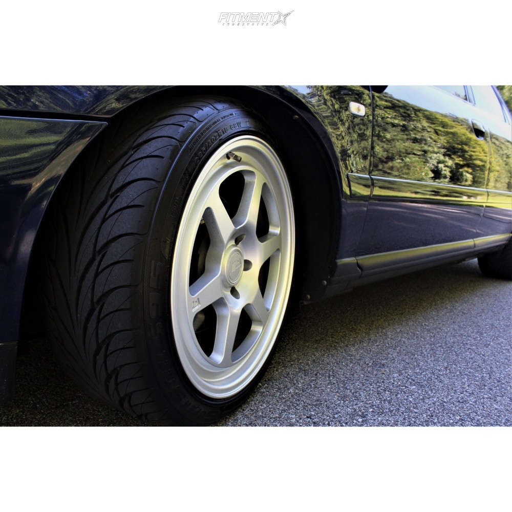 2001 Audi A4 Quattro Base with 18x8.5 Motegi Mr136 and Federal 225x40 on Lowering Springs ...