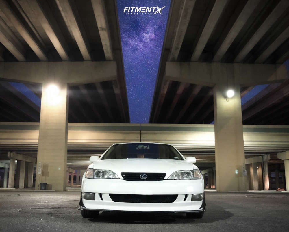 2000 Lexus ES300 Base with 18x8 AVID1 AV6 and Michelin 225x45 on ...