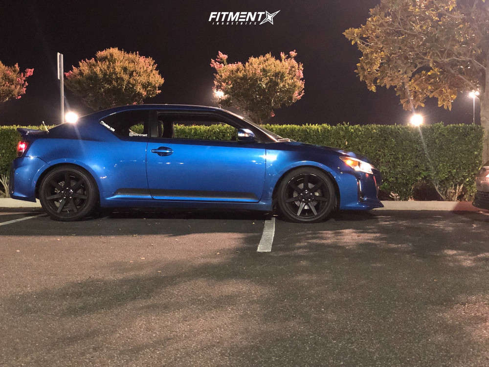 2015 Scion TC Base with 18x8 Niche Verona and Altenzo 225x45 on ...