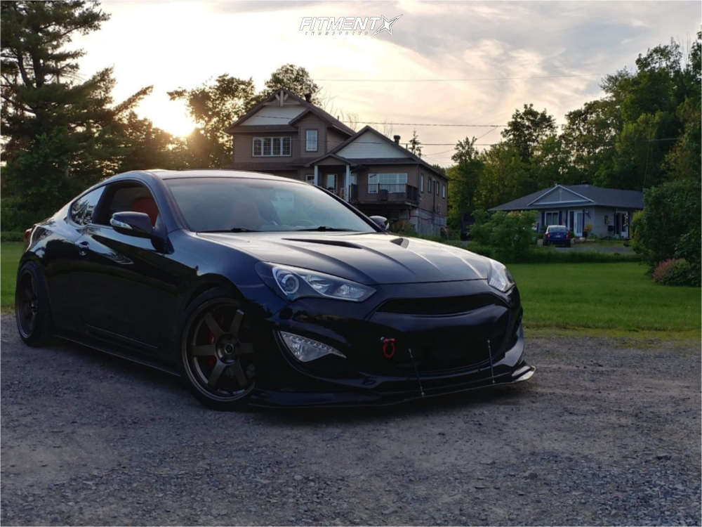 2014 Hyundai Genesis Coupe 3.8 Ultimate with 19x8.5 JNC JNC014 and ...