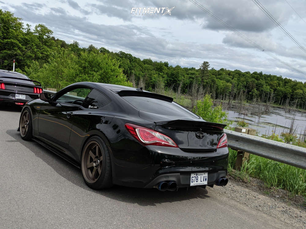 2014 Hyundai Genesis Coupe 3.8 Ultimate with 19x8.5 JNC JNC014 and ...