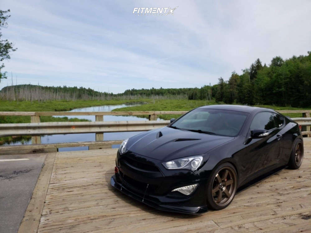 2014 Hyundai Genesis Coupe 3.8 Ultimate with 19x8.5 JNC JNC014 and ...