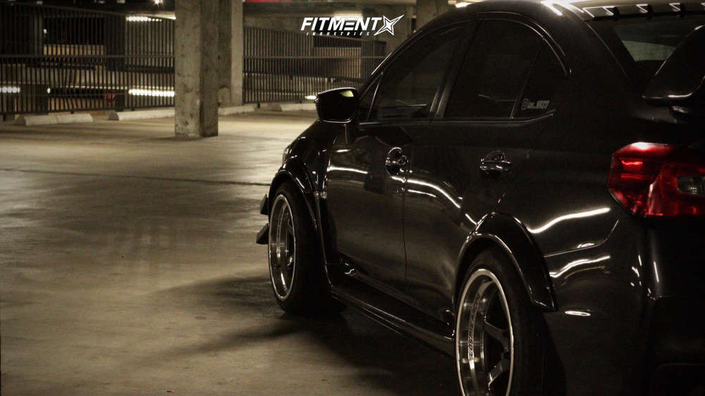 2017 Subaru WRX Premium with 18x11 Cosmis Racing XT-006R and Nitto ...