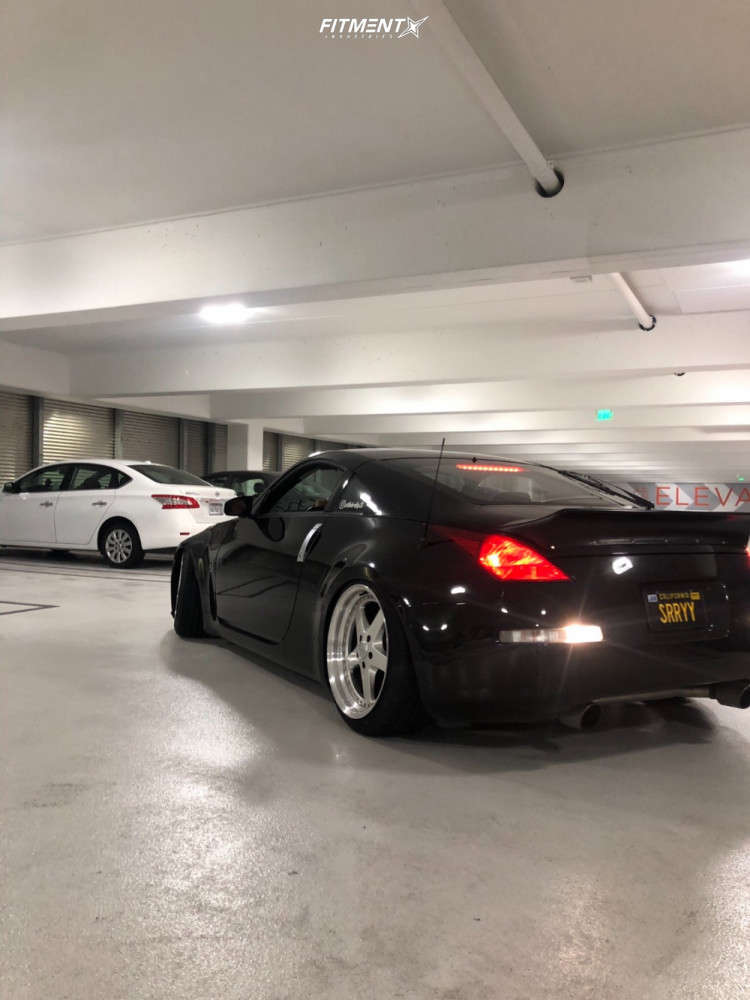 2003 Nissan 350Z Enthusiast with 19x9.5 Varrstoen Es8 and Accelera ...