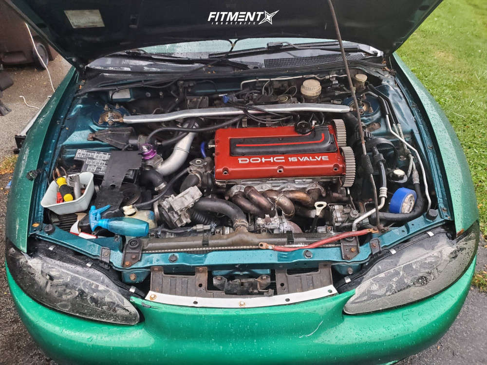 1996 Mitsubishi Eclipse GST with 18x8.5 SSR Integral Gt1s and Yokohama ...