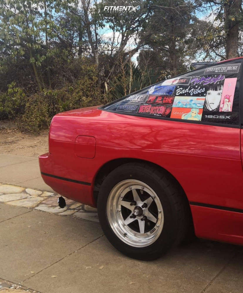 1994 Nissan 240SX SE with 15x8 SSR Longchamp and Bridgestone 205x55 on ...