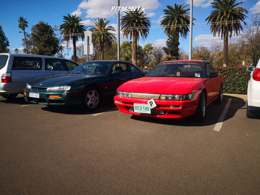 1994 Nissan 240SX SE with 15x8 SSR Longchamp and Bridgestone 205x55 on ...